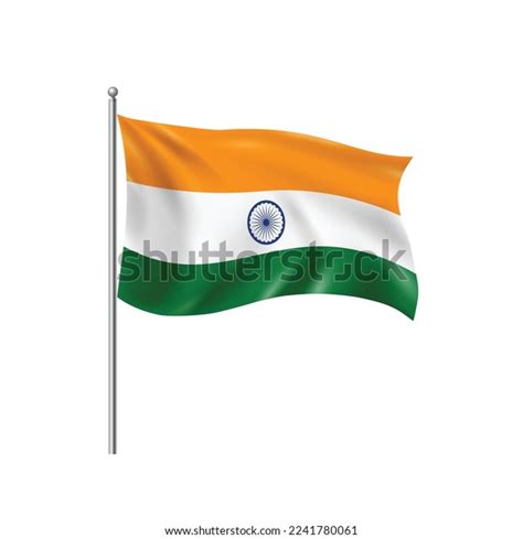 Indian National Flag Indian Flag Vector Stock Vector Royalty Free Shutterstock