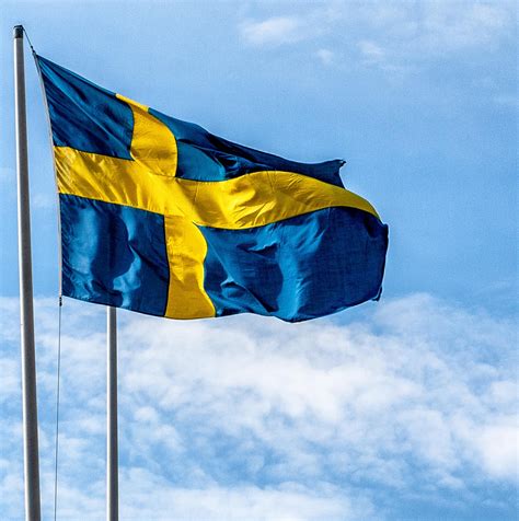 Sverige Flag Nation Free Photo On Pixabay EroFound