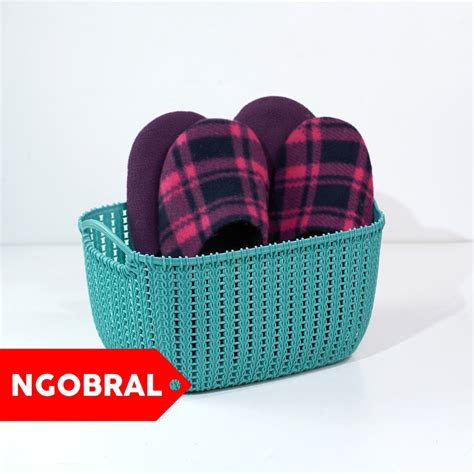 Jual Kotak Penyimpanan Motif Rotan Kotak Bumbu Kotak Baju Kotak