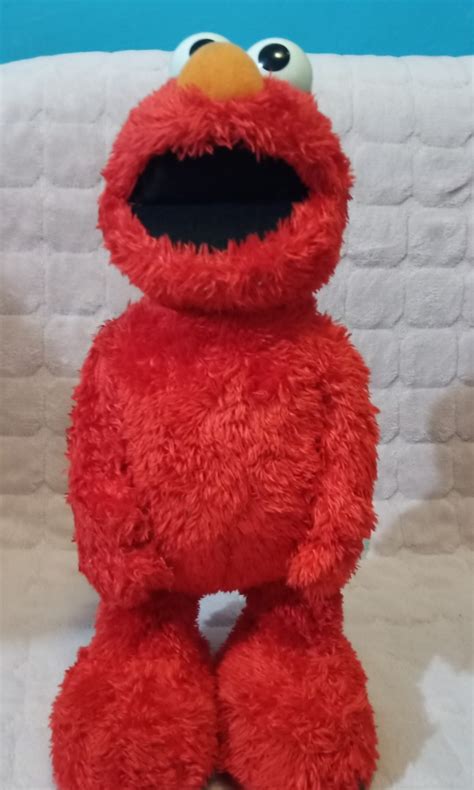 Original Tickle Me Elmo Hobbies And Toys Toys And Games On Carousell