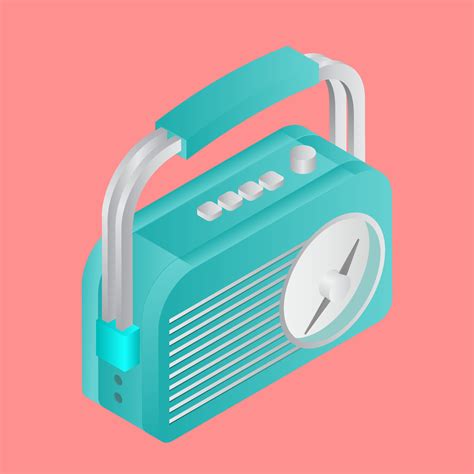 3d Illustration Of Radio Element 23875947 Vector Art At Vecteezy