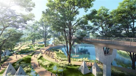 Designing A Public Park Architectural Rendering • Aimir Cg 3d