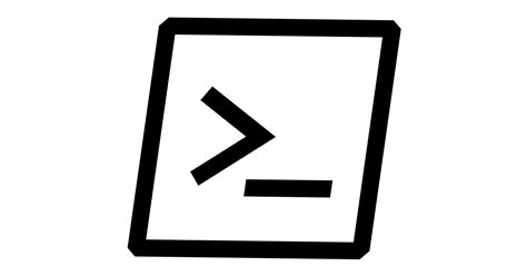 Terminal Powershell Free Vector Icon Iconbolt