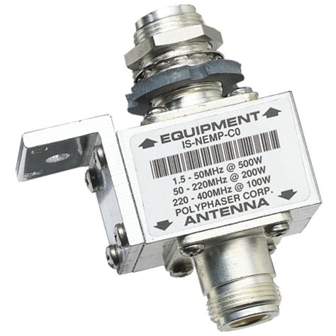 Polyphaser Bulkhead Protector Nm Nf