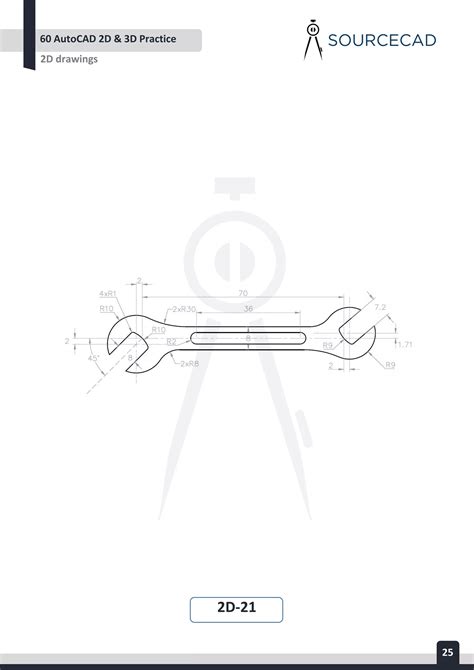 Autocad 2dand3d Practice Drawing Pdf