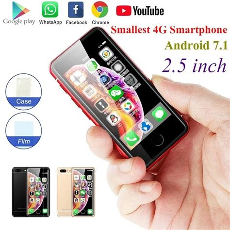 Soyes Xs Mini 4g Lte Smartphone With Android 71 2gb Ram 16gb Mobile