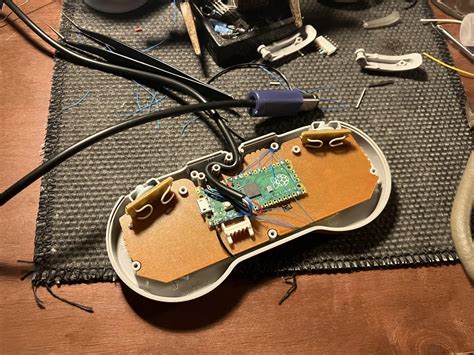 Snes Controller Converted For Gamecube Use Via Pico Pi Rgamecube