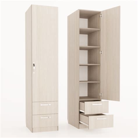 Пенал с полками и ящиками СПГ 07 Подъёмные кровати ОПТИМУМ