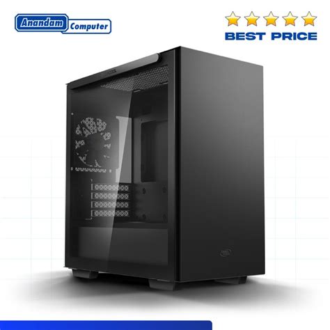 Jual Deepcool Macube 110 Black Tempered Glass M Atx Gaming Case