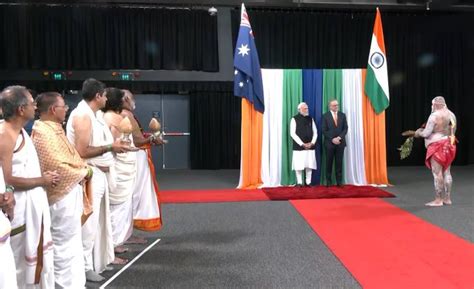 पंतप्रधान मोदींचे ऑस्ट्रेलियात अनोख्या पद्धतीने स्वागत काय आहे