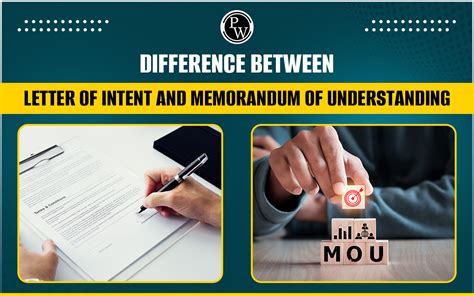 Difference Between Letter Of Intent And Memorandum Of Understanding