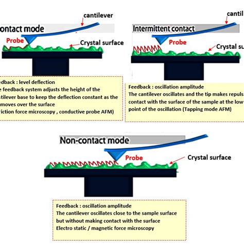 Imaging Mode In Atomic Force Microscopy Download Scientific Diagram