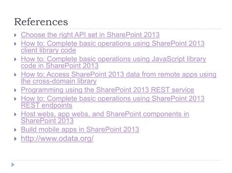 sharepoint client object model csom ppt