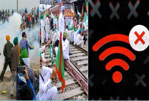 Farmers Protest किसानों के आंदोलन के चलते हरियाणा और पंजाब के इन जिलों