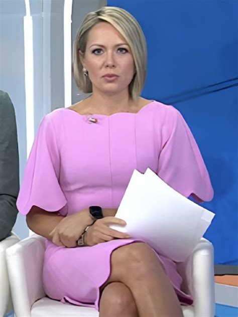 The Today Show Dylan Dreyer Pink Scallop Mini Dress Texas Jackets