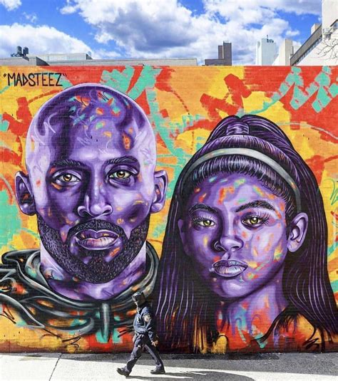Remembering Kobe And His Daughter Through Art Scrolller
