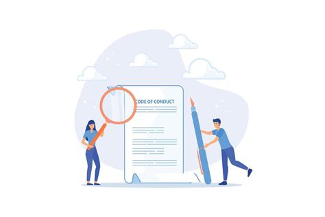 Code Of Conduct Ethical Policy Or Rules Regulation Or Principles Guideline For Work