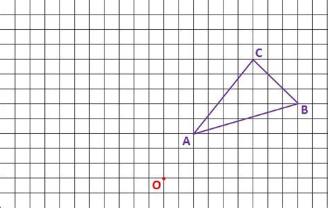 回転移動の作図方法は簡単マス目を利用して三角形を90回転する みみずく戦略室