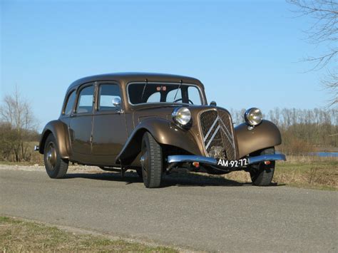 Citroën Traction Avant Ein Französischer Klassiker