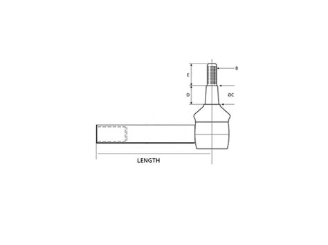 S65667 Track Rod Length 91mm Uk Supplier