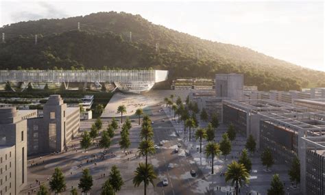 Dominique Perrault Reveals Plans For A Metre Long University Building