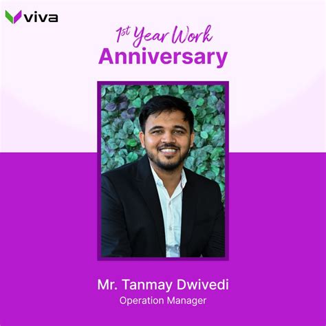 Viva Money On Linkedin Tanmay Dwivedi Reaches His 1st Work Anniversary