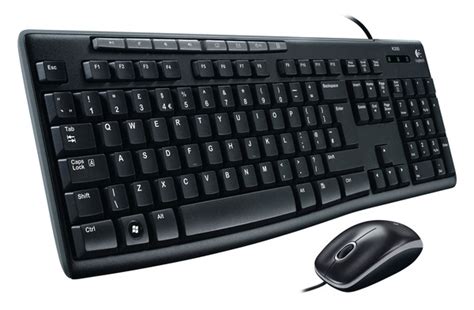 Logitech Media Combo Keyboard And Mouse Black Mk200 Pelstar Computer Shop