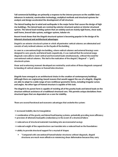 Diagrid Pdf