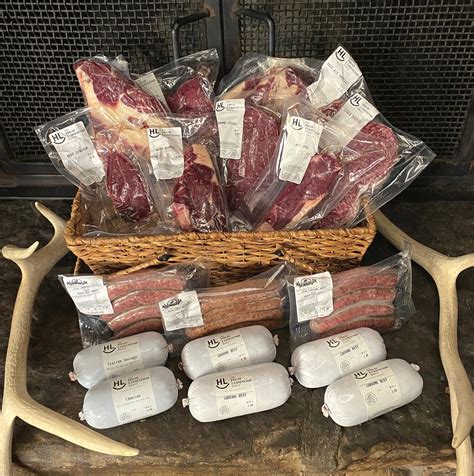 20 Lb Grassfed Beef Variety Box High Lonesome Cattle Company