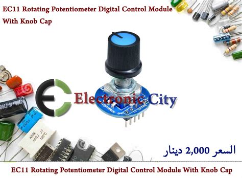 Ec11 Rotating Potentiometer Digital Control Module With Knob Cap K3 0