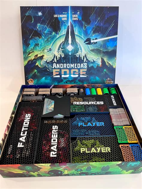 Andromedas Edge Board Game Insert Retail Edition Compatible With
