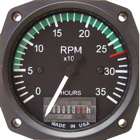 Analog Tachometer T19 801 1xx Uma Instruments Tso