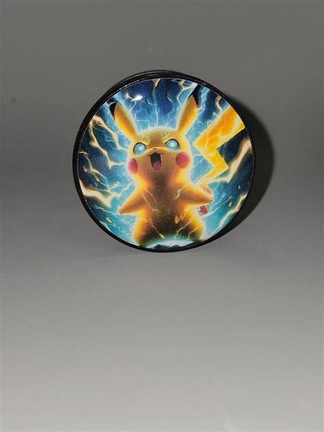 Pokemon Pikachu Inspired Pop Socket Pop Grip Cell Phone Accessories