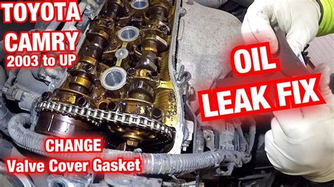 2003 Toyota Camry Valve Cover Gasket Repair