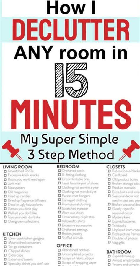 How To Declutter Any Room In 15 30 Minutes Flat Decluttering Your