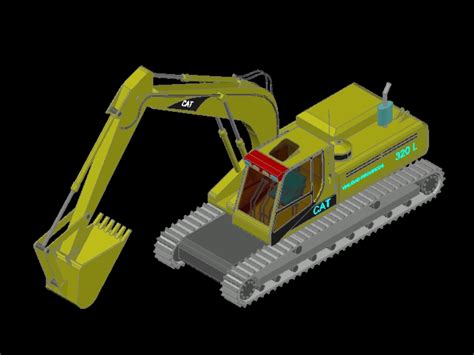 Retroexcavadora En 3d En 3dm Descargar Cad 494 47 Kb Bibliocad