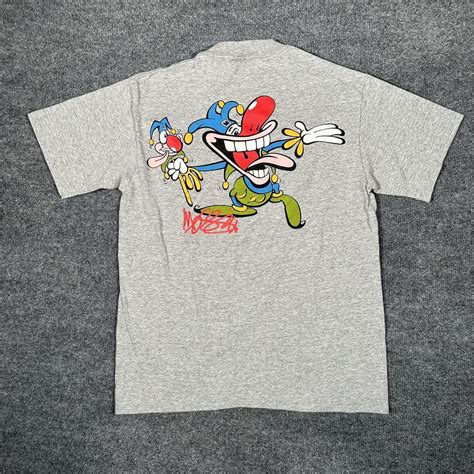 Vintage Mossimo Jester Tee Logo Graphic Streetwear Depop