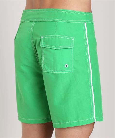 Sauvage Low Tide Nylon Swim Trunk Kelly 555kel Free Shipping At Lasc