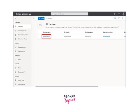 Azure Iot Central Azure Iot Central Scaler Topics