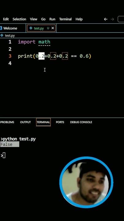 Float Comparision In Python Py Python Pythonprogramming Coding Trending Shorts Chatgpt