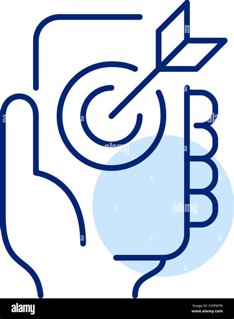 Arrow Hitting Target On Smartphone Screen Precise Mobile Targeting On The Go Success