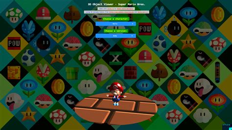 GitHub Rubenandrebarreiro D Object Viewer Super Mario Bros A Project Based Computer