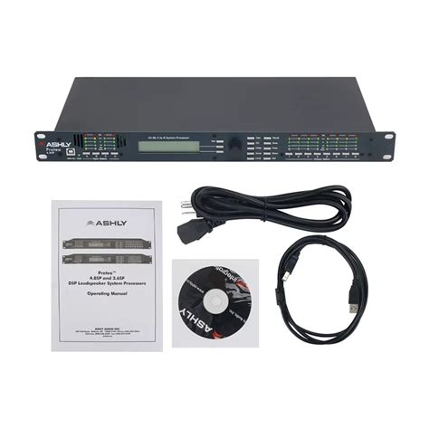 4 8SP 220V Digital DSP Audio Processor Original Software 4 Input 8