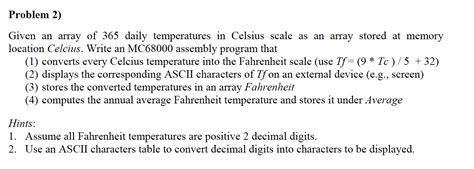 problem 2 recall problem 2 of assignment 5 we want