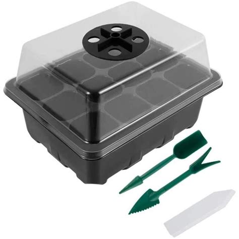 3 Pack Mini Serre Pour Semis Plateau De Semis Bac A Semis Avec