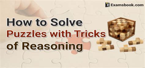 How To Solve Reasoning Puzzles With Tricks For Bank Po And Ssc Exams