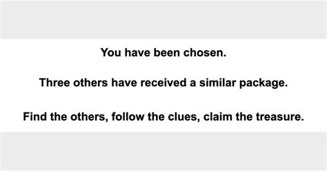 Lessons From Designing A Treasure Hunt Arg Is It My Turn Yet