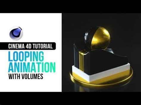 C4D Tutorial - Looping Animation with Volumes | Black Gold 03 | Cinema 4d tutorial, Tutorial ...