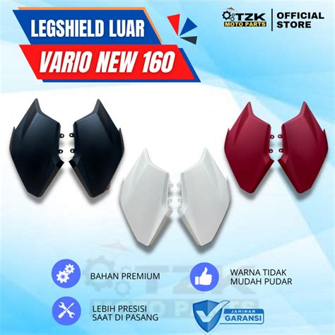 MERAH PUTIH HITAM Body Cover Legshield Outer Wing Front Left Right Honda Vario Led