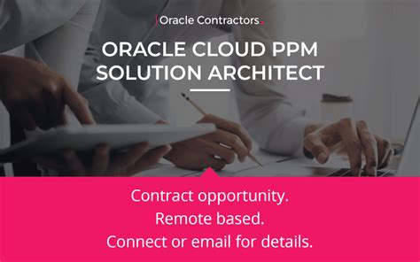 Oracle Contractors On Linkedin Oracle Oraclejobs Oraclecloud Ppm